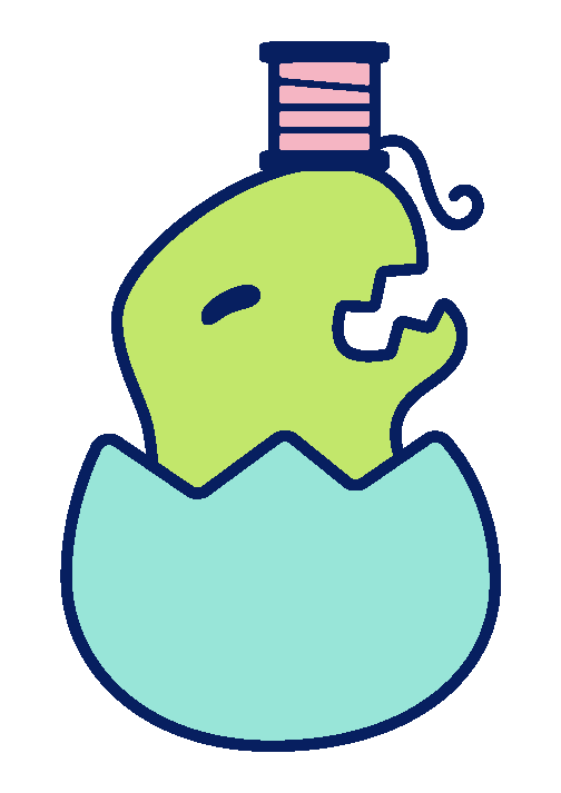 Stickers – Tinasaurus Rex Design