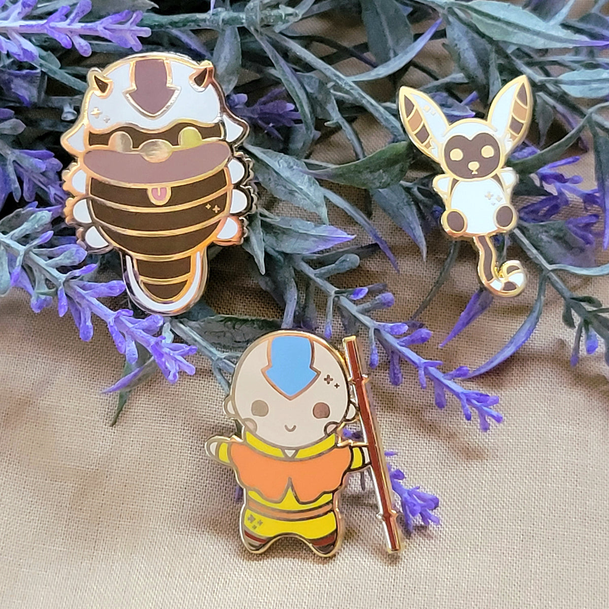 *Retiring* Avatar Pin Set – Tinasaurus Rex Design